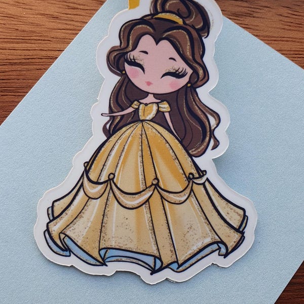 Beauty Bell Magnetic Bookmark | Reader Gift | Book Lover | Book ...