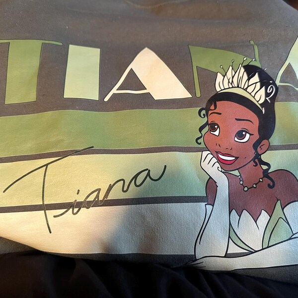 Retro Disney Princess Tiana Sweatshirt, Disney Princess Sweatshirt ...