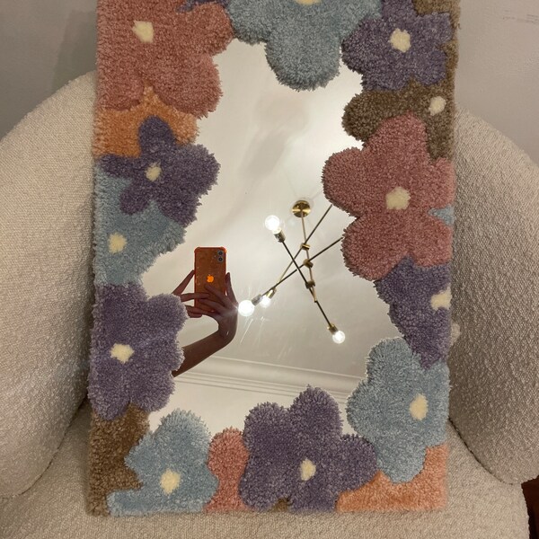 Handmade Tufting Gun Tufted Rug Carpet Psychedelic Contemporary Art ...