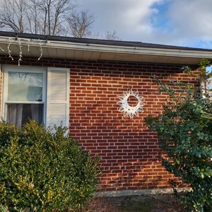 Celestial Sun Metal Wall Art Steel Outdoor Decor - Etsy