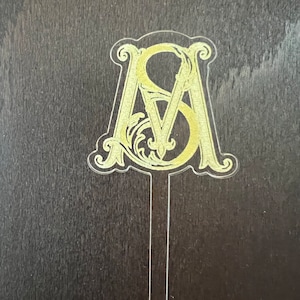 Birthday Cake Topper Age in Script Font - Etsy