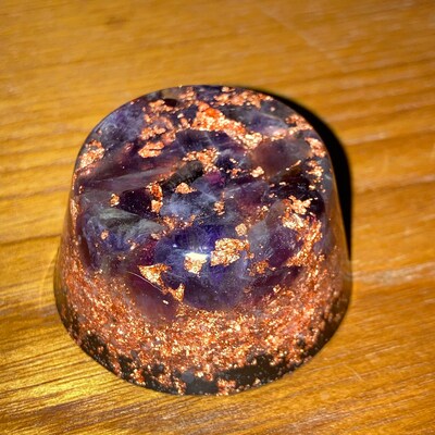 TORUS Obsidian Copper Orgone Baby Torus Shungite, Quartz, & Magic Mix ...