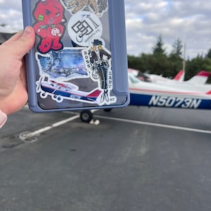 Boeing 777 Qantas Aviation Glossy Vinyl Sticker Decal Water-resistant ...