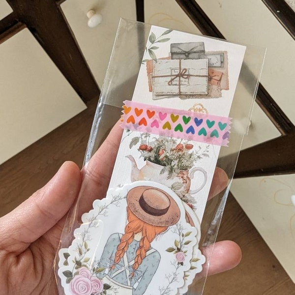 Anne of Green Gables Watercolor Sticker, Vinyl Literary Laptop Decal ...