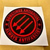 Antifa Badge, Always Antifascist, Iron Front, Three Arrows ...