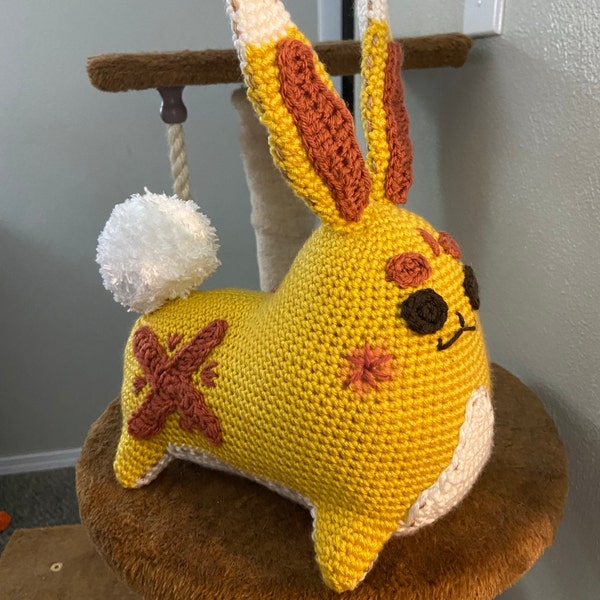 PDF File, Yaoyao Bunny Crochet Pattern, Genshin Impact Crochet Pattern ...