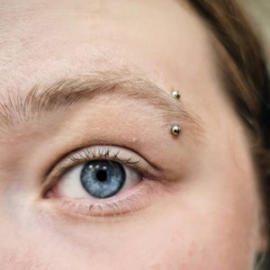 14kt Solid Rose Gold Genital,clit Hood Piercing,cristina Piercing ...