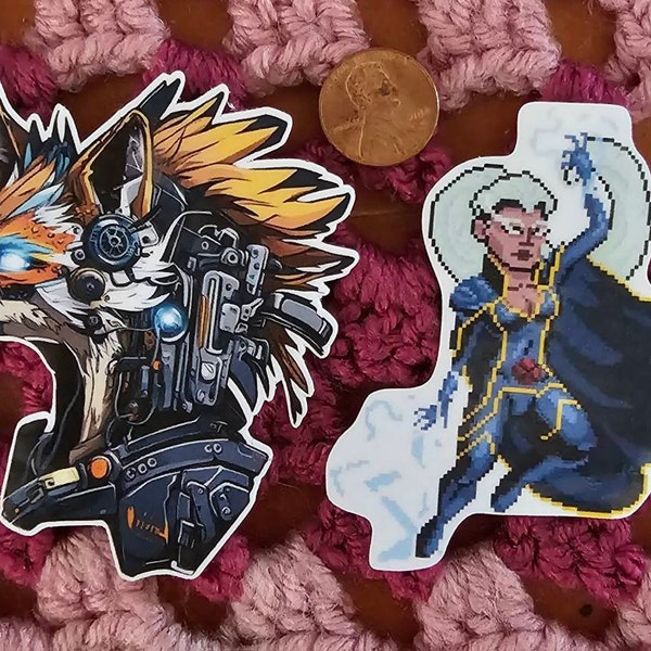Overwatch 2 Venture Pixel Spray Vinyl Sticker Decal, Laptop, Phone ...