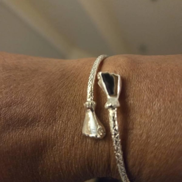 Fist .925 Sterling Silver West Indian Bangles, Bangle Set, Caribbean ...