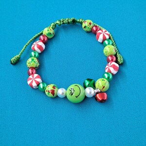 Grinch Bracelets Christmas Bracelets Grinch Jewelry Christmas Gift ...