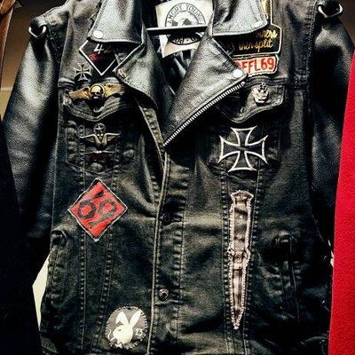Custom Embroidered Top and Bottom Rocker Set MC Biker Patch 617 Sizes ...