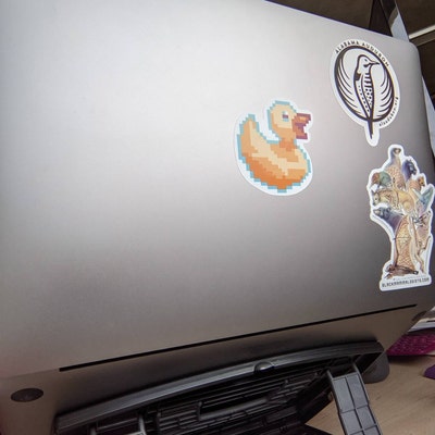 Rubber Duck Debugging Sticker Vinyl Laptop Decal Computer Programming ...