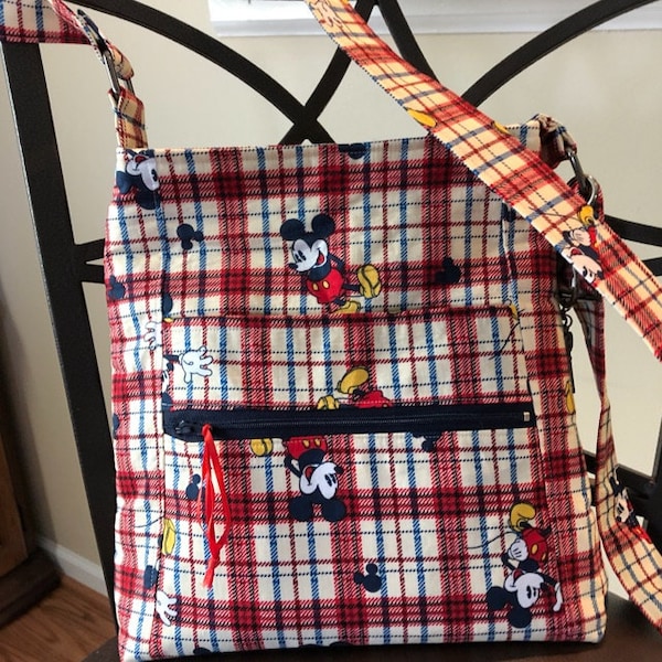 The Mailbag Crossbody Bag PDF Sewing Pattern Includes Two Sizes. Triple ...
