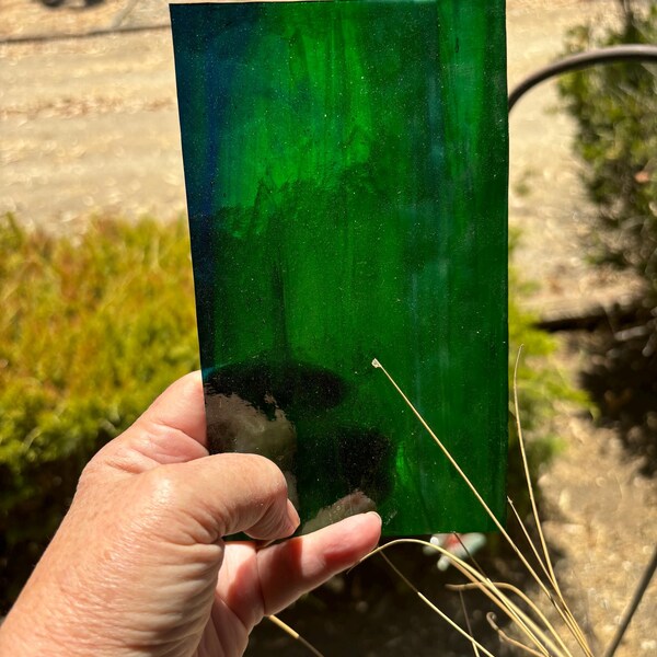 Stained Glass Sheet Clear Waterglass Transparent Spectrum MOSAIC - Etsy