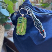Plant Cell Key Chain - Key Ring - Cell Biology, Biology Gift, Key Chain ...