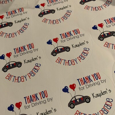 Congrats Grad Favor Stickers Graduation Stickers Thank You for ...