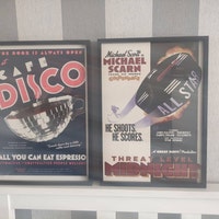 The Office Cafe Disco Poster Print Vintage Style Advertising Poster ...