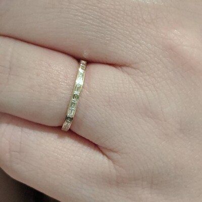 Classic and Simple Wedding Ring for Men in 14K/18K Solid Gold/platinum ...