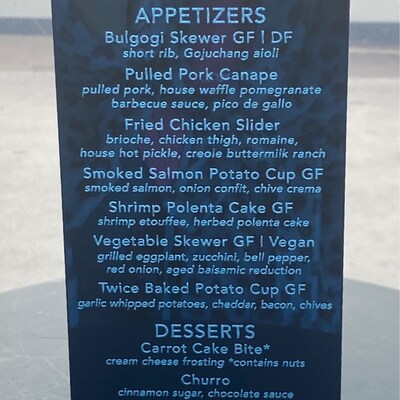 Standing Luxury Wedding Menu, Table Mirror Acrylic Engraved Menus With ...