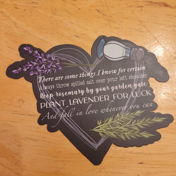 Practical Magic Quote Sticker | Magic Sticker | Practical Magic | Water ...