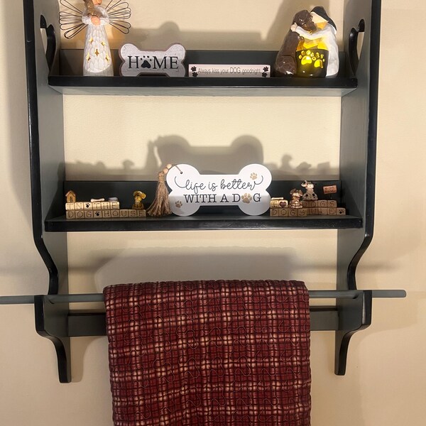 Decorative Shelves, Denim Days- Blue Star Shelf - Etsy