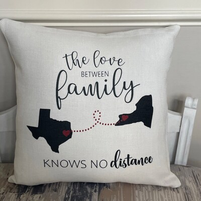 States SVG / the Love Between Family Knows No Distance / - Etsy