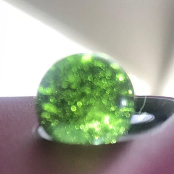 Moldavite Sphere - 1.36g - Etsy