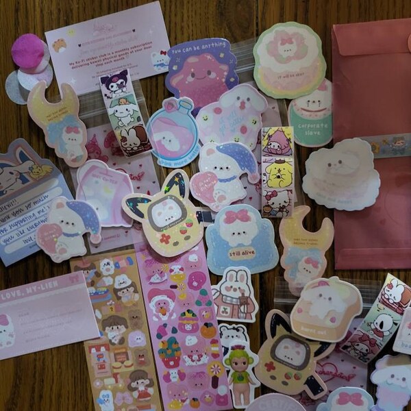 HOLOGRAPHIC Cute Brown Plushie Sticker Sheet, Cute Stationery Bundle ...