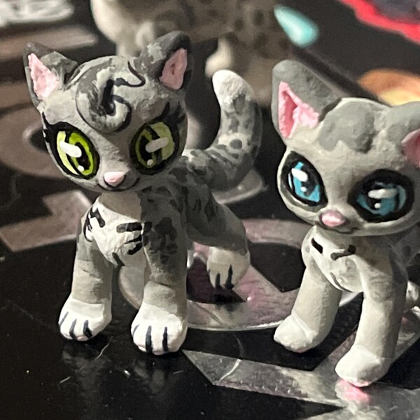 Tigerclaw Clone Warrior Cats LPS Clay Custom Apprentice Sized Figure - Etsy