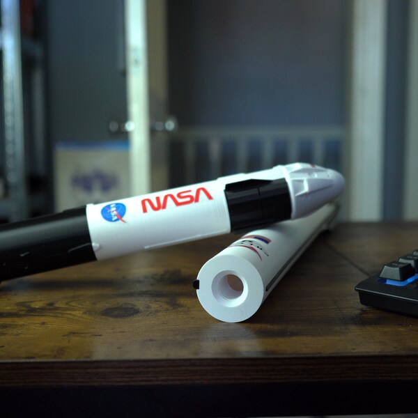 2023 Spacex Falcon 9 With Starlink Satellite Payload Display Model 1:76 ...