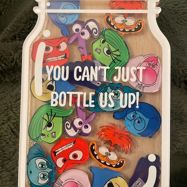 Personalized Disney Inside Out Reward Jar for Kids, Disney Feeling ...