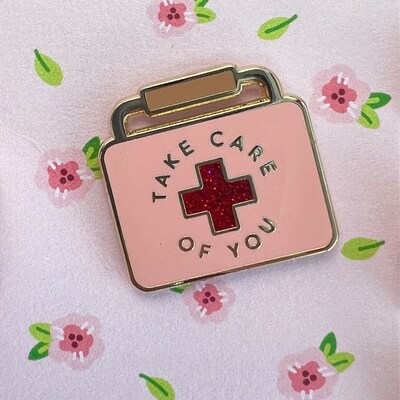 Self Care Enamel Pin Take Care of You Feminist Art Feminist Gift ...