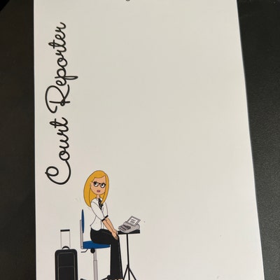 Court Reporter Business Cards - Etsy