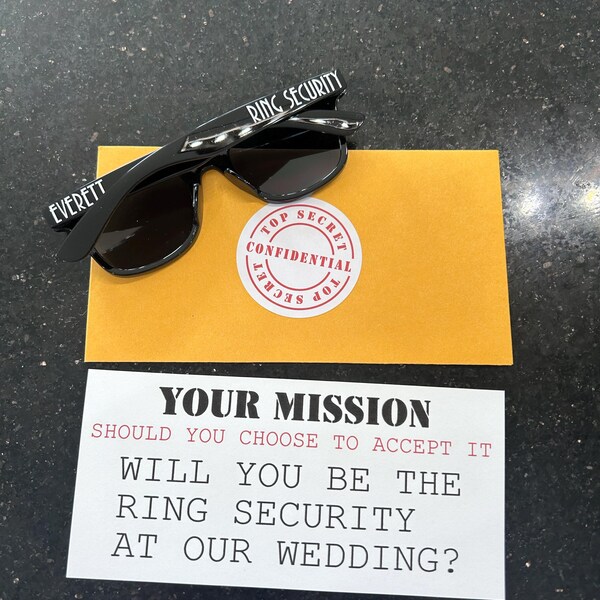 Mini Ring Bearer Proposal Box Ring Security Proposal Ring Pop Proposal - Etsy