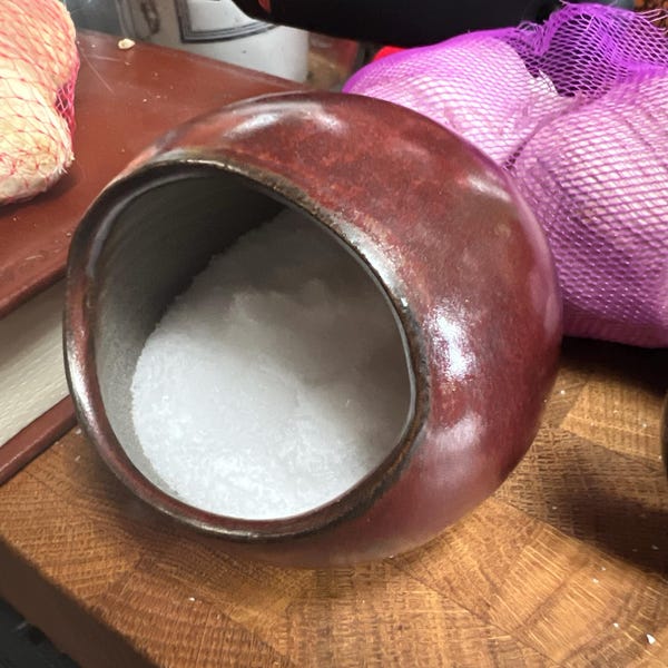 Salt Pig, Cellar, Handmade Ceramic Pottery, Flecked Clay, Select Your ...