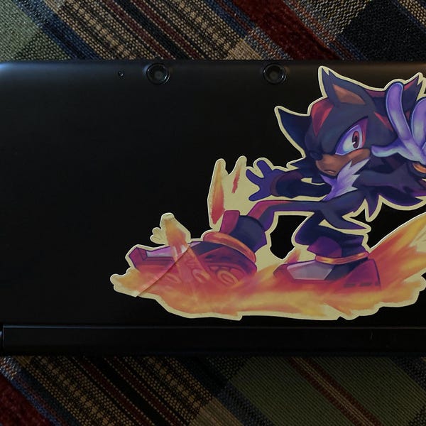 Shadow the Hedgehog Sonic Adventure Sticker - Etsy