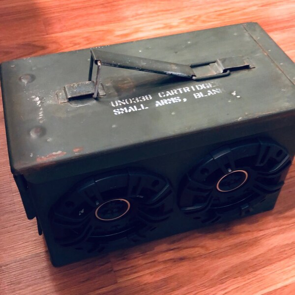 Basic Bluetooth Ammo Can Battery Powered Boom Box With Charger ...