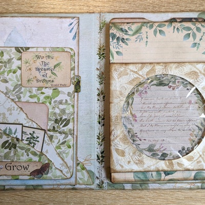 Green Leaves Journal Pages, Greenery Digitals, Shabby Leaves, Botanical ...