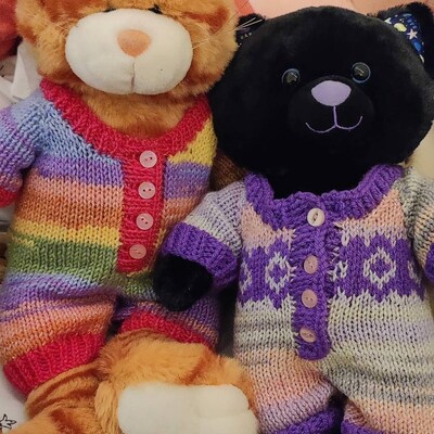 Mini Hand Knitted Love Hearts Pocket Hugs Unique Gift. - Etsy