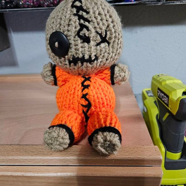 Circular KNITTING MACHINE PATTERN for Knitted Stuffed Gothic Goth Girl ...