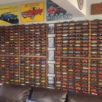 Old Black Toy Car Storage for 100carsmatchbox Car Storage1:64 Car ...