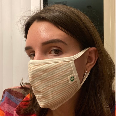 Organic Cotton Face Mask, Lanyards for Kids & Adults - Etsy