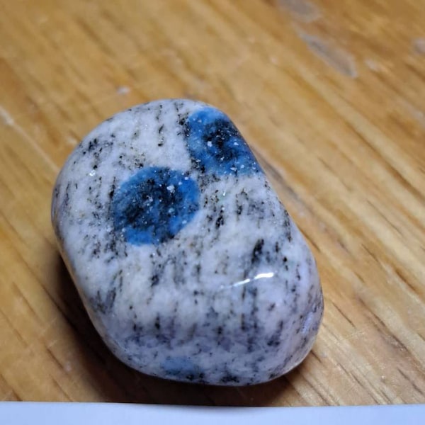 K2 Stone Tumbled - Azurite in Quartz - Tumbled K2 Blue Stone - Multiple ...