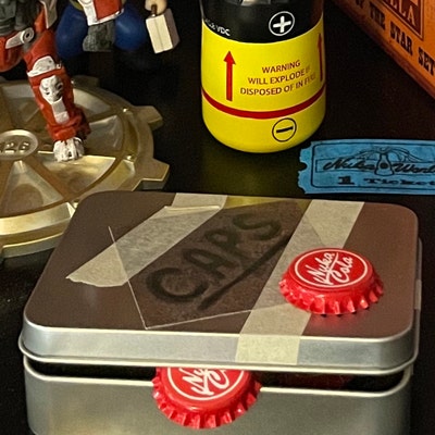Un-official Handmade Fallout Cap Stash With or Without Caps - Etsy