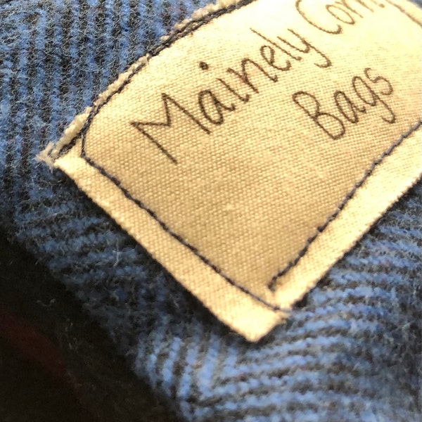 Organic Cotton Name Labels - Sew on Name Tags (clothing Labels) for ...