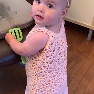 Crochet Dress PATTERN Chantilly Lace Sundress sizes up to | Etsy