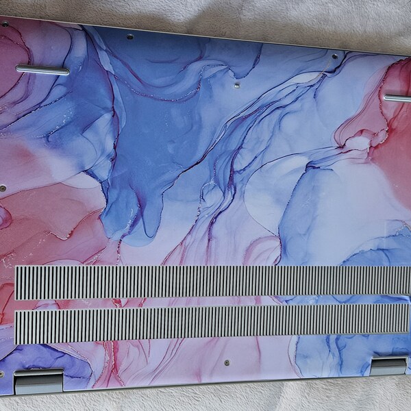Marble Laptop Skin Dell, Dell Xps 13 Skin,personalized Handmade Gift ...