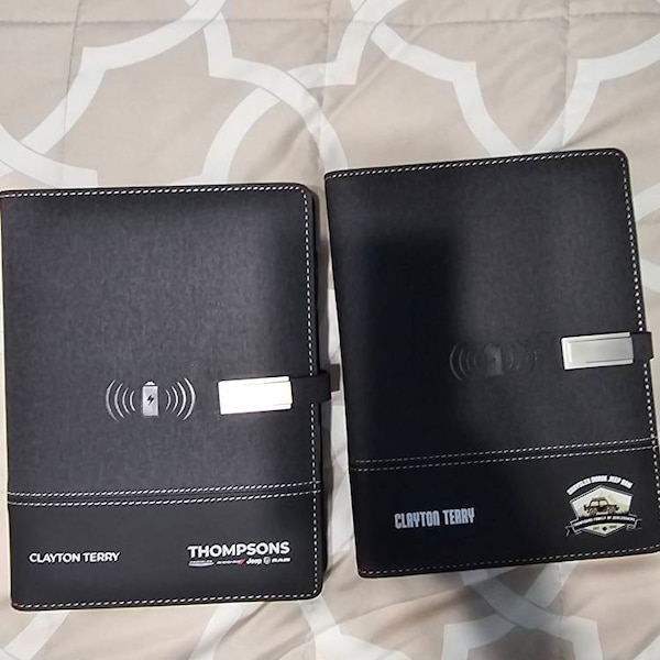 Personalized Smart Notebook, Wireless Charging Notebook Diary, Custom ...