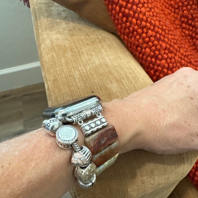 Amazonite Natural Stone Apple Watch Strap Band 38mm 40mm 41mm 42mm 44mm ...