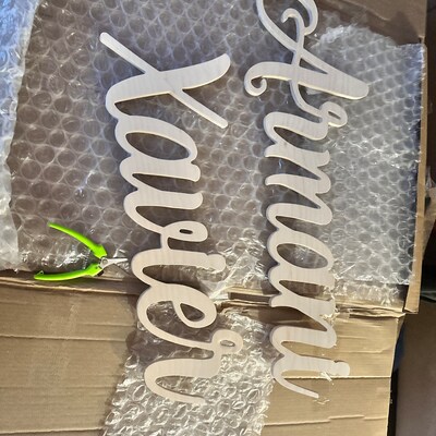 Custom Wood Name Sign Cutout, Baby Name Sign, Above the Crib Sign ...